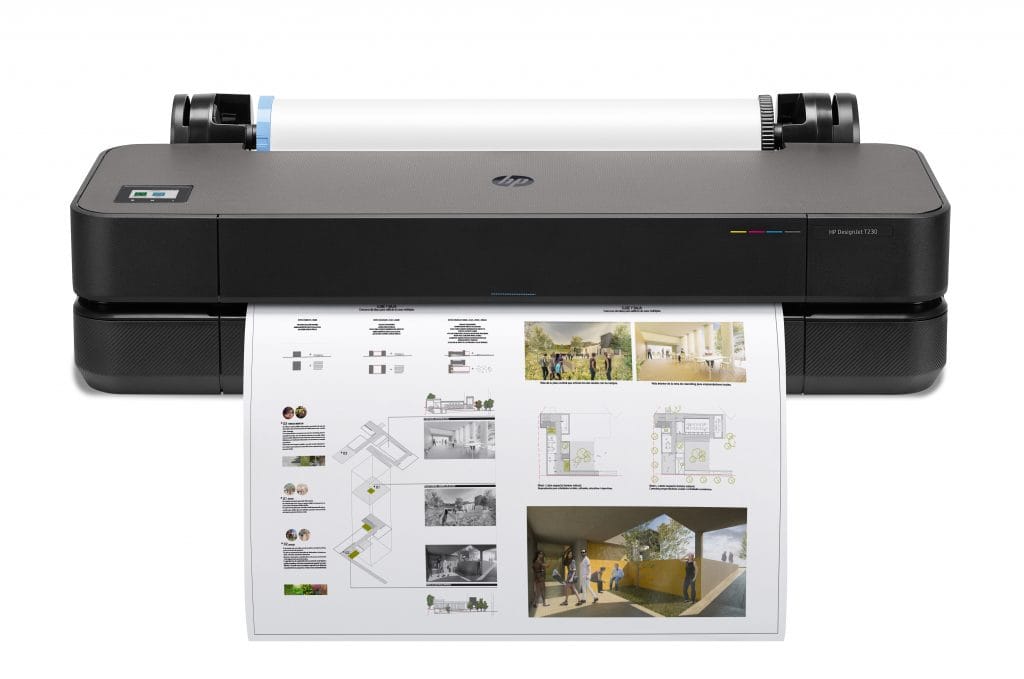 HP DesignJet T200 Automatic Sheet Feeder - dpsb