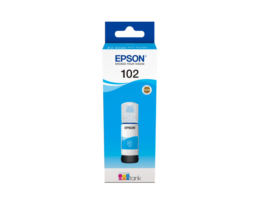 Epson 102 EcoTank Cyan Ink Bottle - dpsb