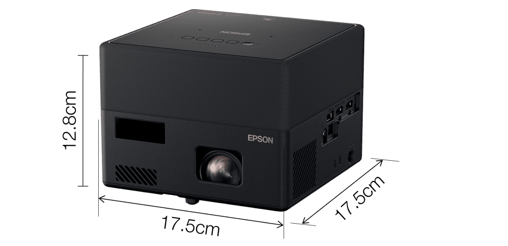 Epson EF-12 | Mini Laser Smart Projector with built in sound by YAMAHA